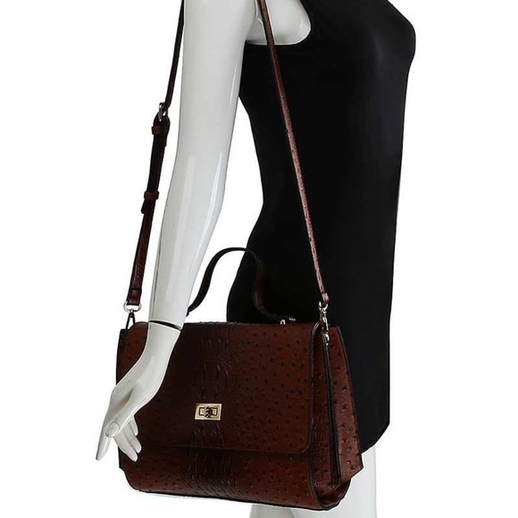 Bags | Modern Fashion Croco Pattern Satchel | Poshmark